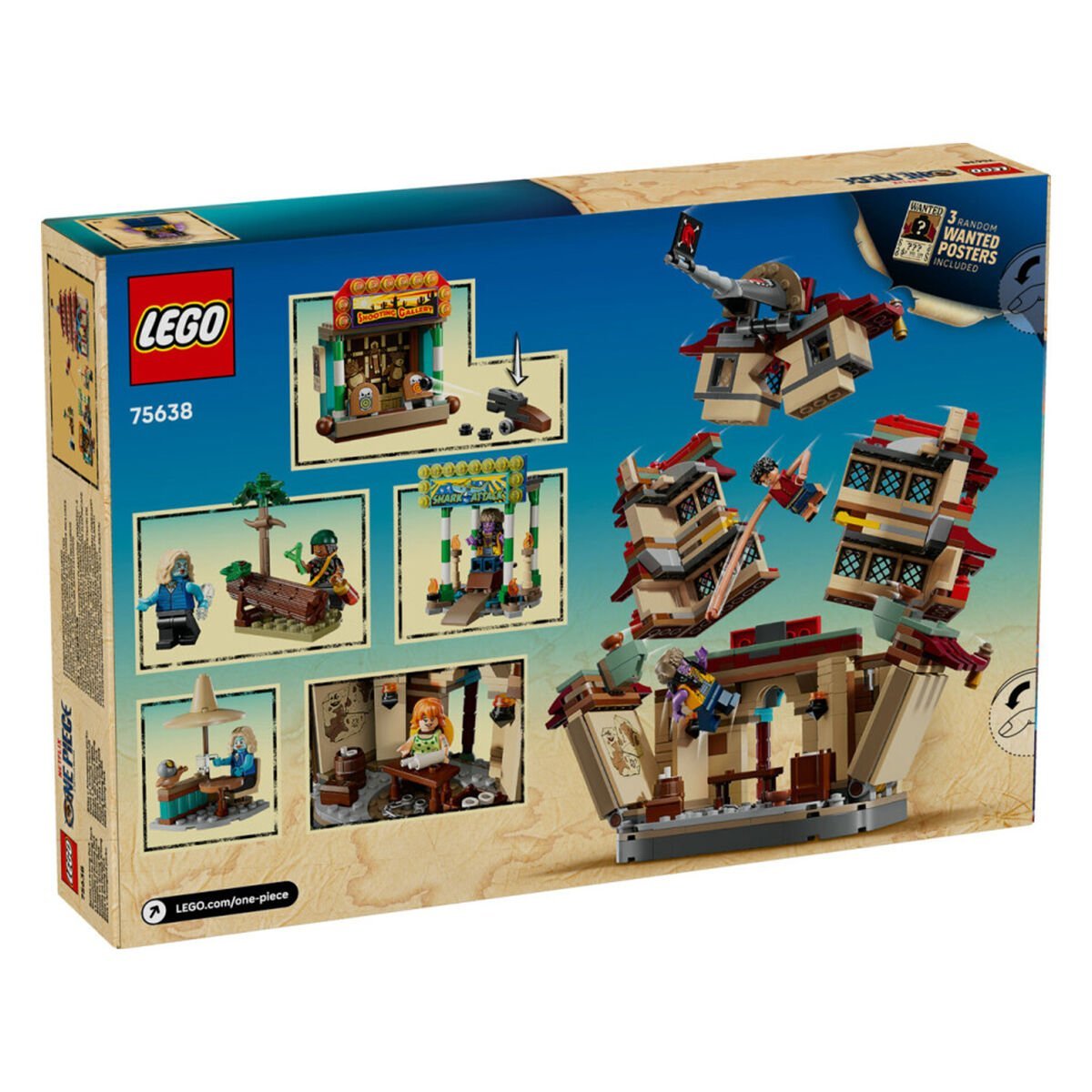 75638 Lego ONE PIECE Arlong Park Savaşı 926 parça +9 yaş | Erkol Oyuncak