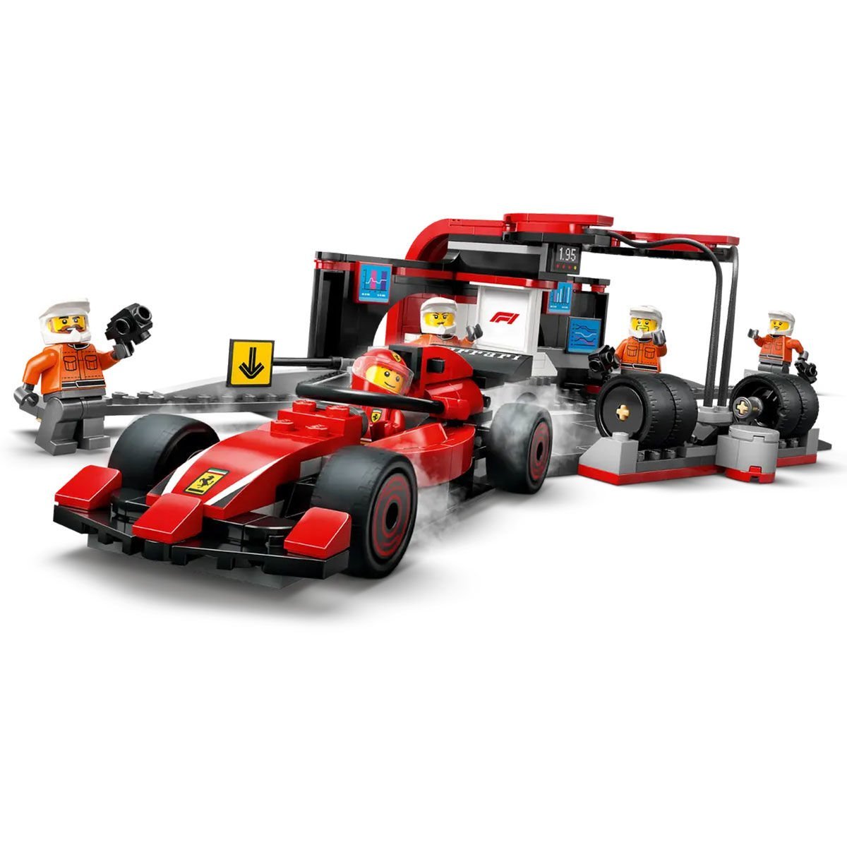 60443 Lego City Ferrari F1 Pit Stop ve Pit Ekibi 322 parça +6 yaş ...