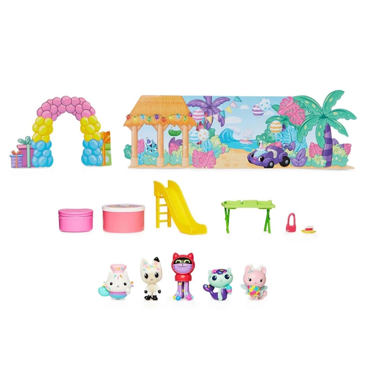 6069141 Gabbys Dollhouse Hayal Evi Pandi Patinin Doğum Günü Seti ...