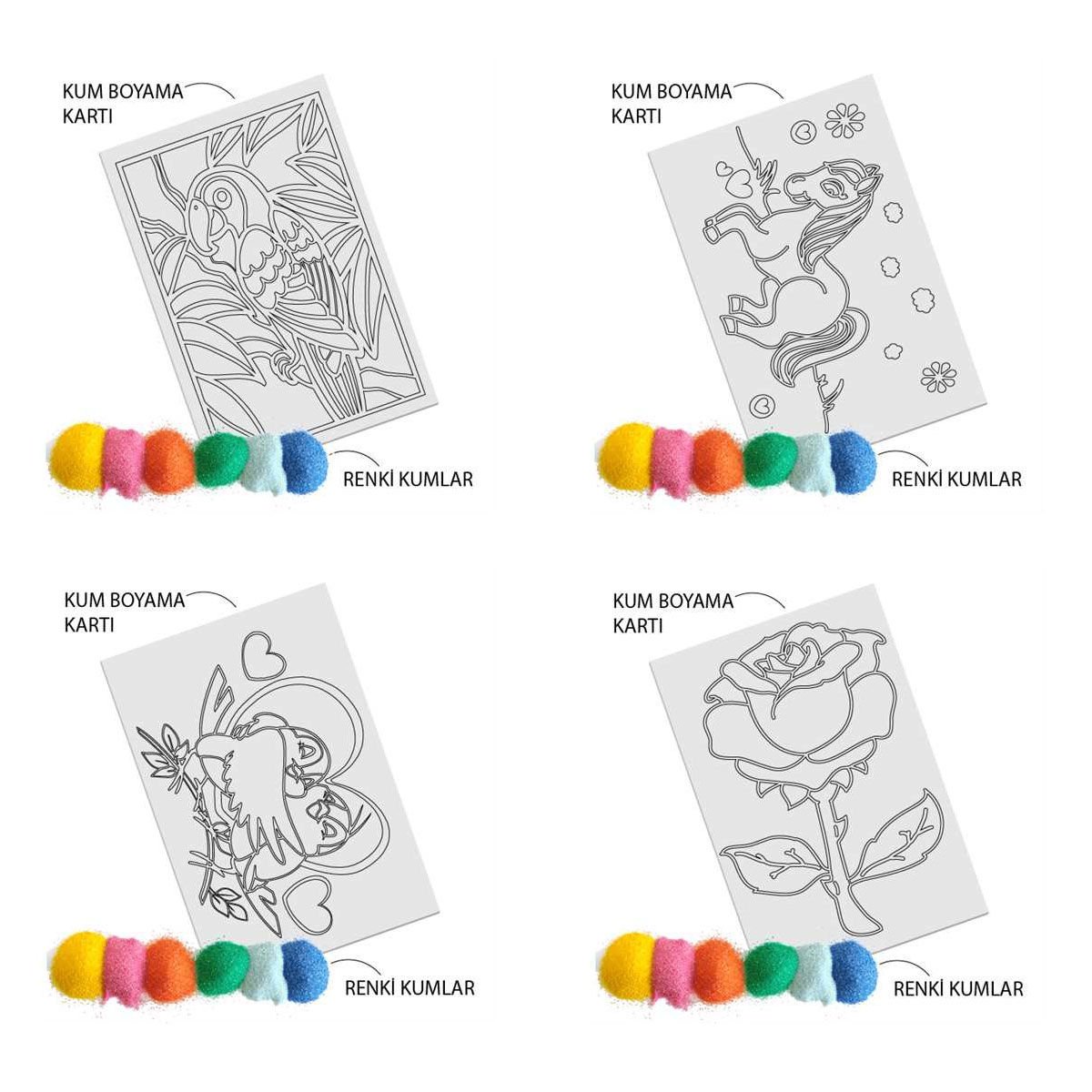 KM5027 Kumtoys Kum Boyama | Erkol Oyuncak